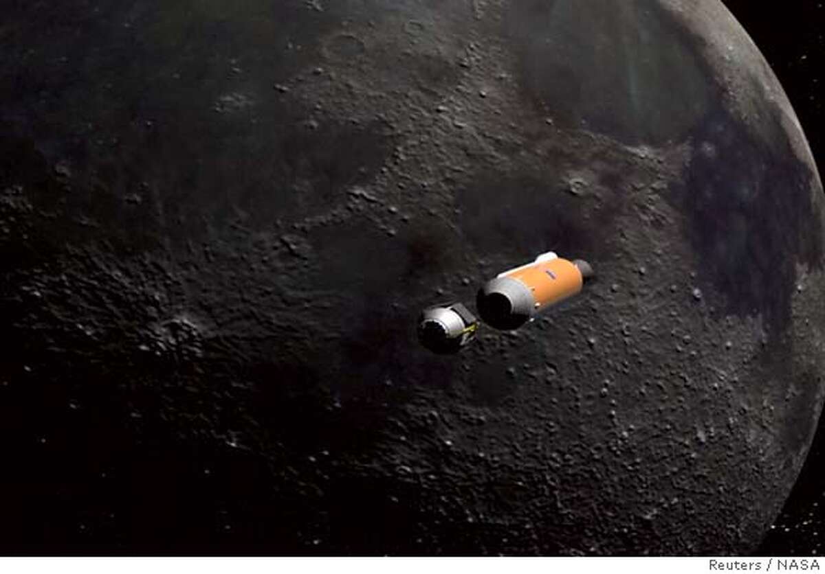 Lunar crash to kick up moon dust / '08 NASA mission to sample debris ...