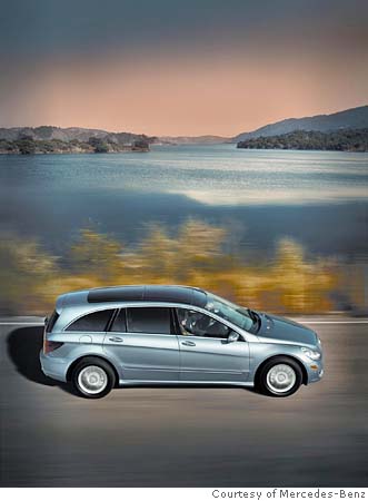 Mercedes-Benz R-Class blends features of sports car, wagon, SUV