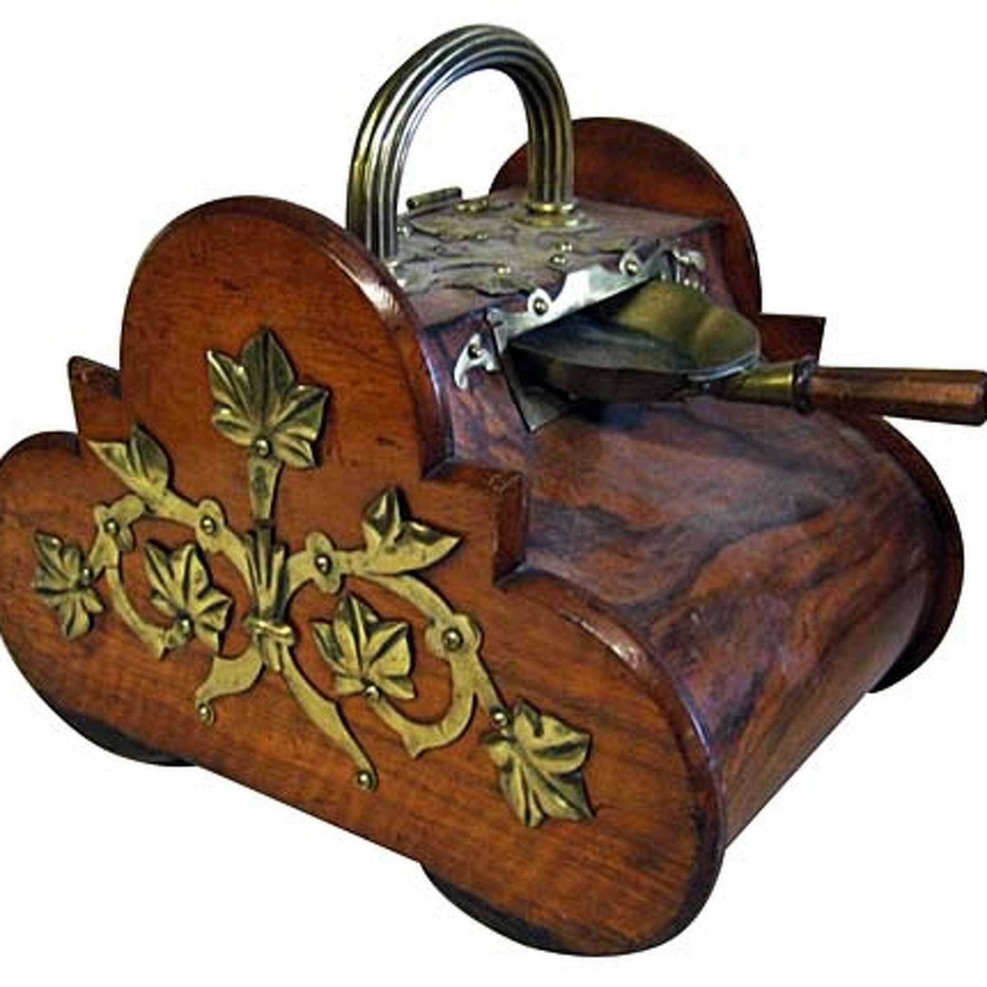 Antiques: Coal scuttles now used as tables, magazine holders