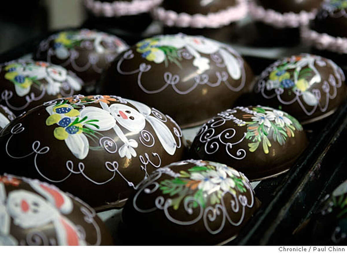 Victoria's chocolate eggs are no secret