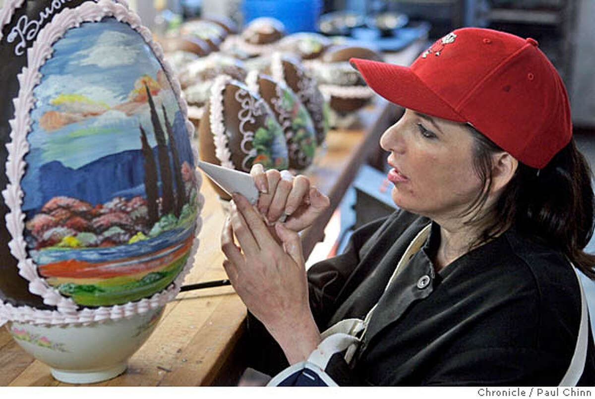 Victoria's chocolate eggs are no secret