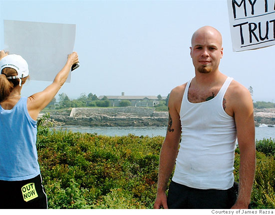 The former president's pool boy