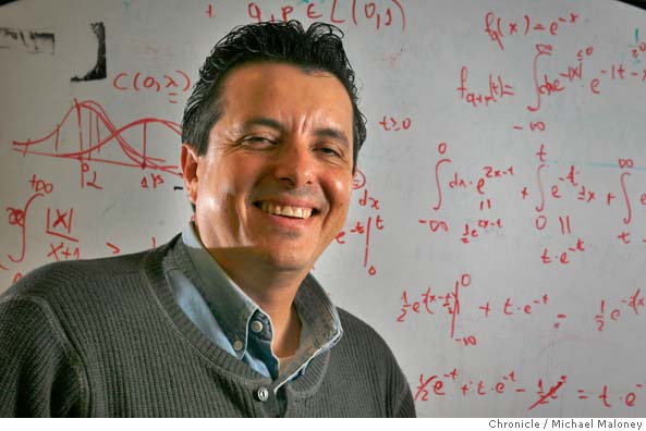 Challenges -- and solutions / HP mathematician cited for years of work ...