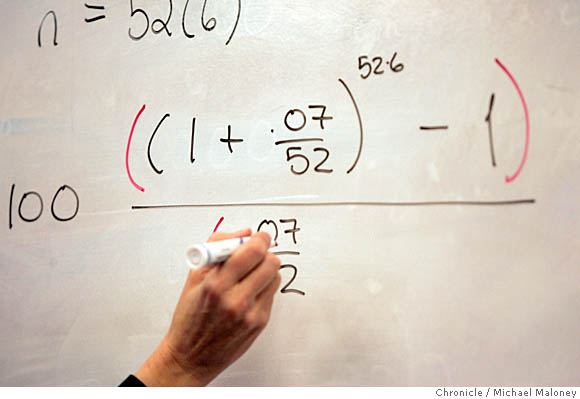 Improving math ed -- Bush right about that / But where are the teachers ...