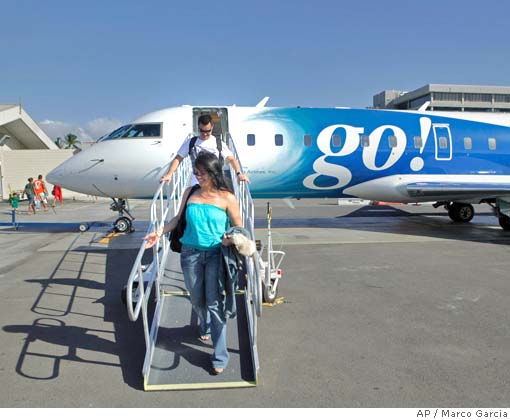 Island-hopping on a jet plane