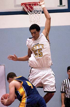 Mitty's big man, Gordon, has been coming up big