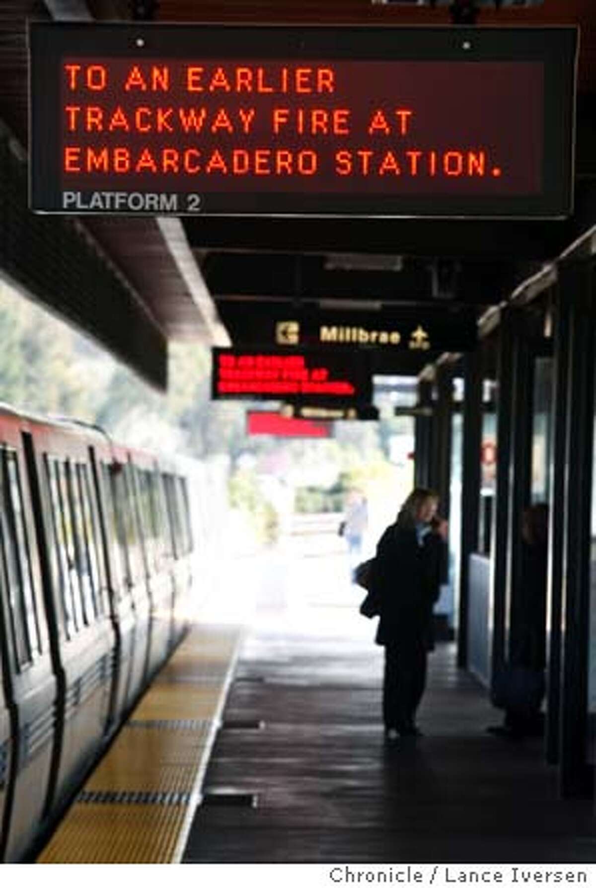 Train chaos sparks readiness worries / Panicked by fire in S.F. tunnel ...