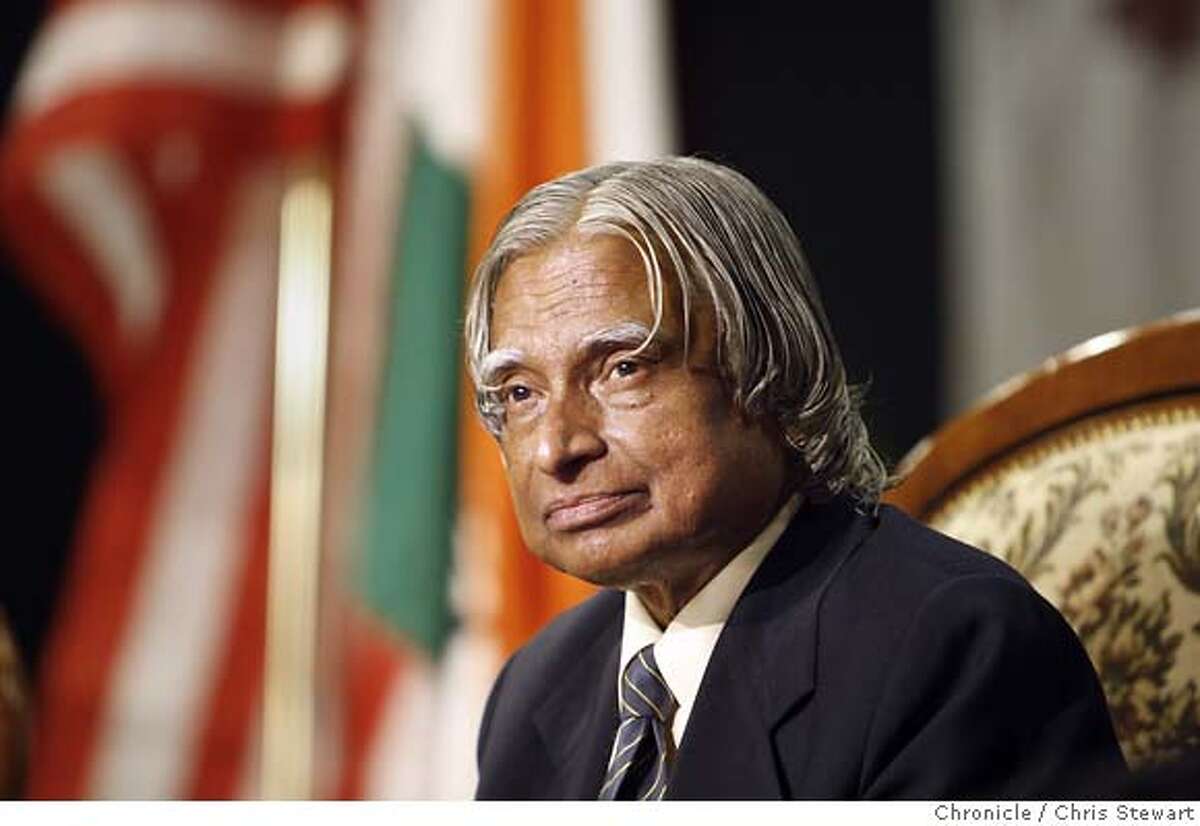 India's former president Kalam brings his vision to Silicon Valley