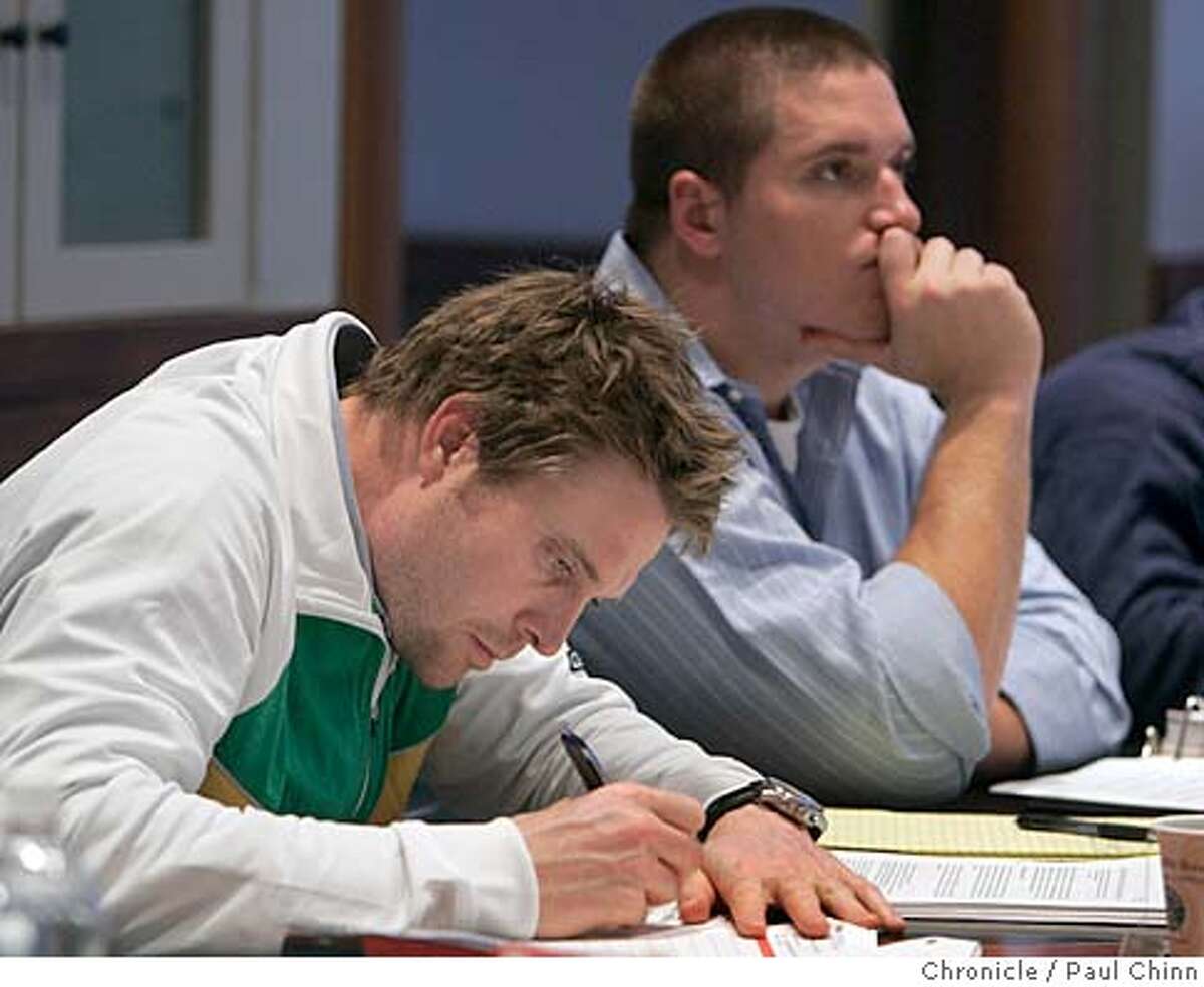 Scoring after football / Athletes eager to learn how to play the ...