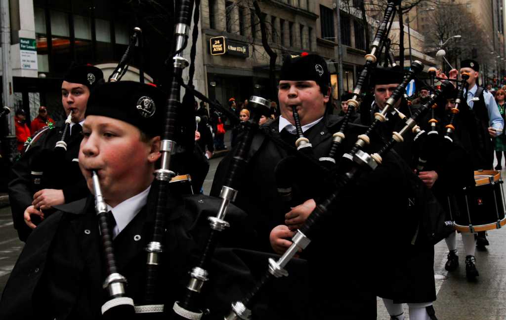 St. Patrick's Day Parade in Seattle
