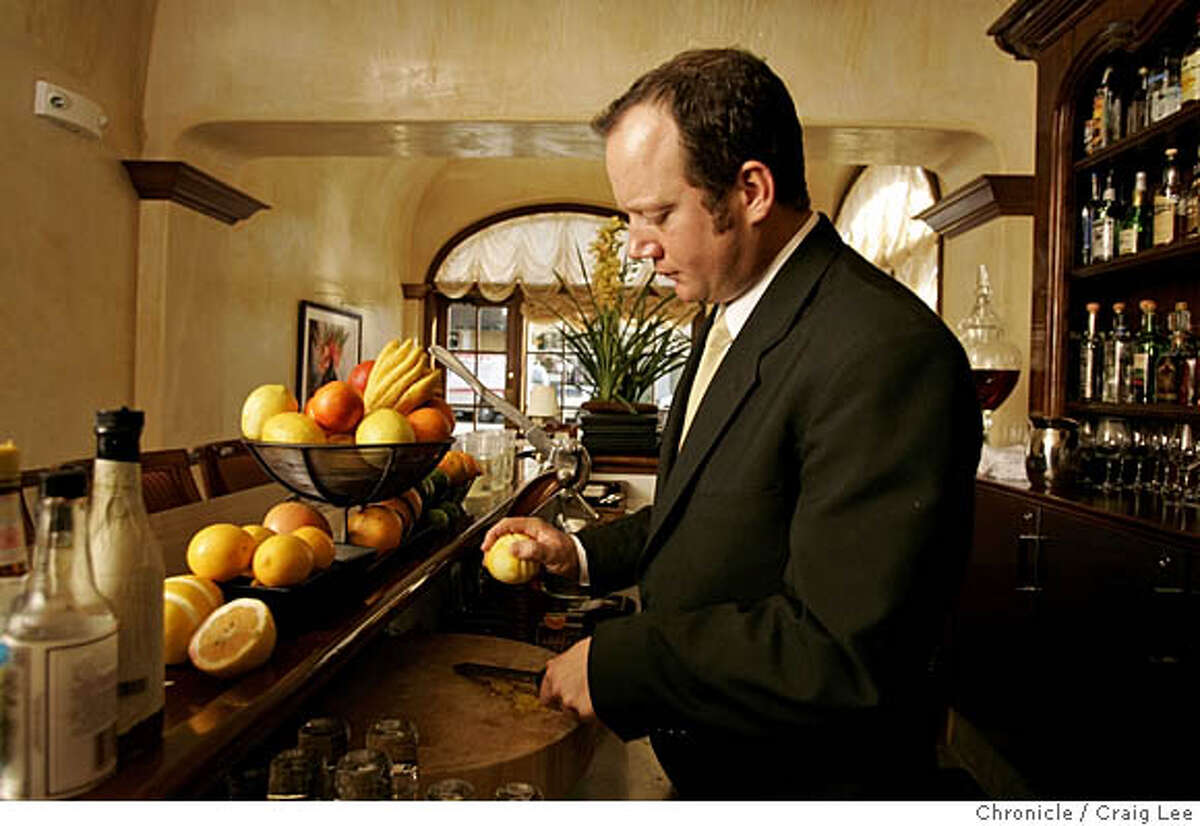 Raising the bar / Scott Beattie of Healdsburg's Cyrus restaurant turns ...