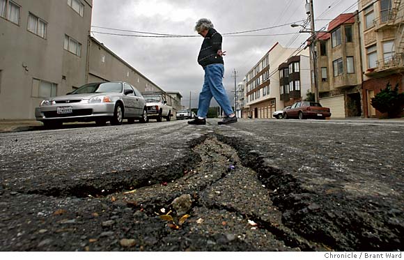 SAN FRANCISCO / Plan to make over bad streets / Proposal to spend some ...