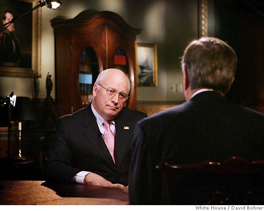 CHENEY FINALLY BREAKS SILENCE / Vice president defends decision not to ...