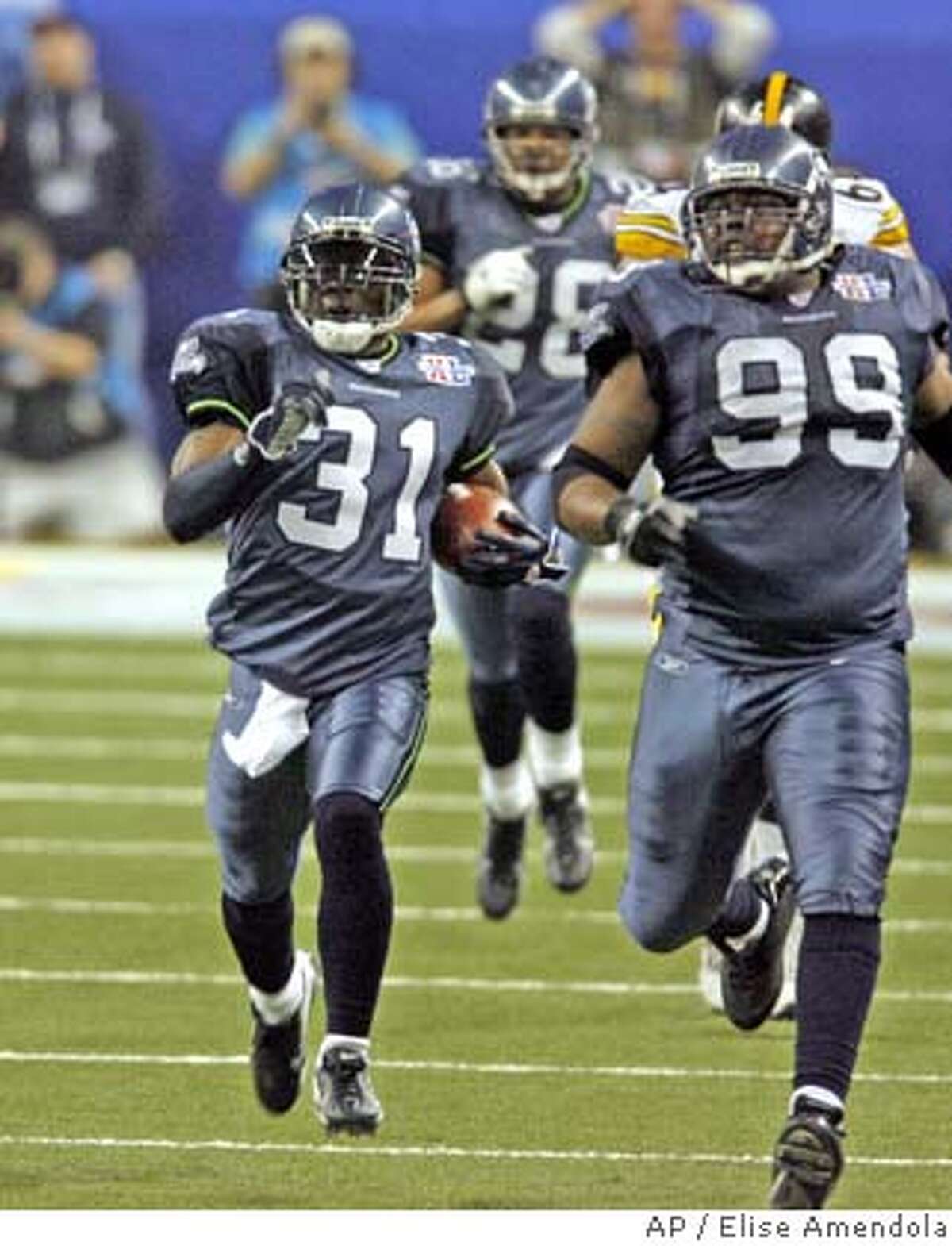 SUPER BOWL XL: Steelers 21, Seahawks 10 / A BIG THUMBS UP / Steelers ...