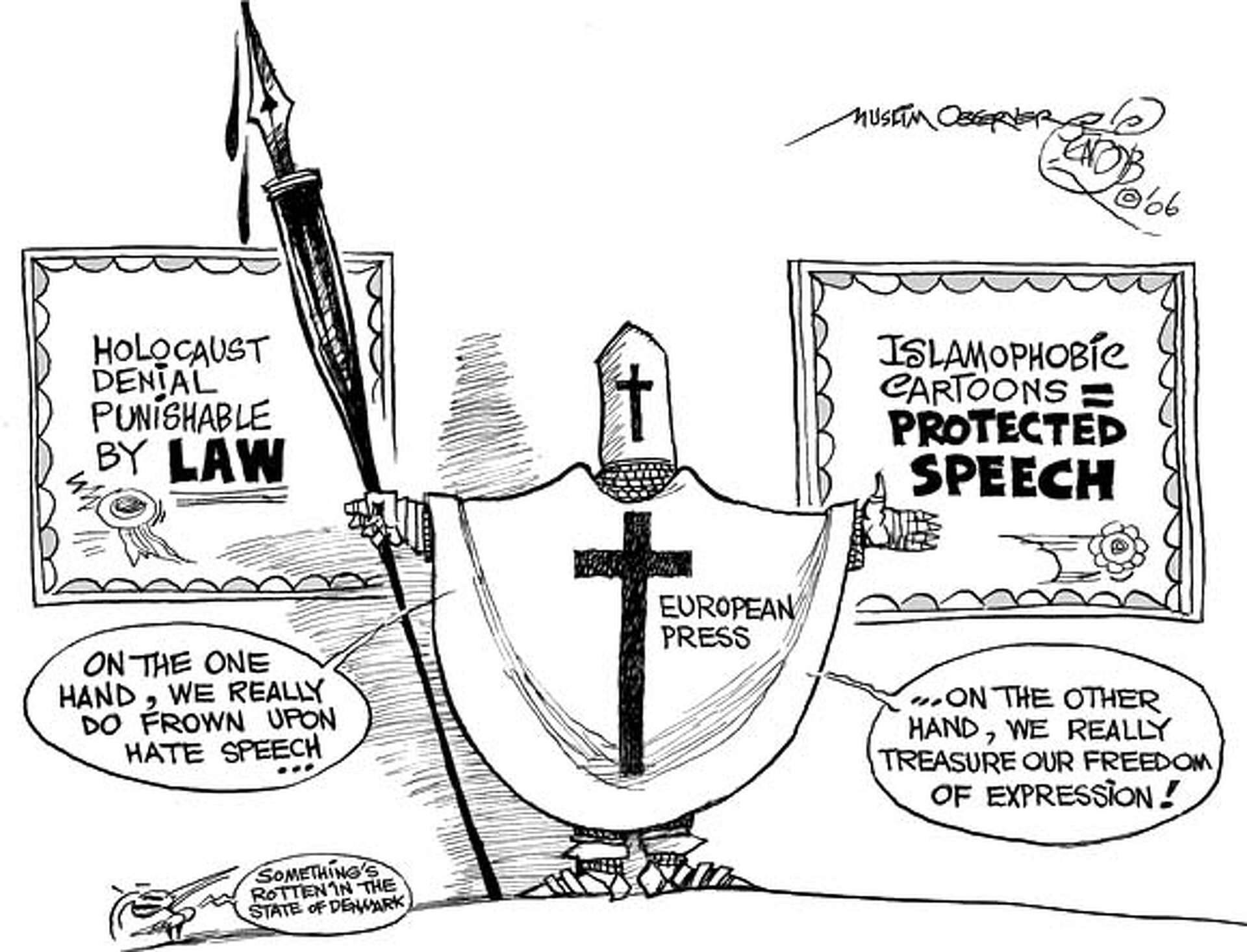 When cartoons are the news / Artists confront issue of how to address ...