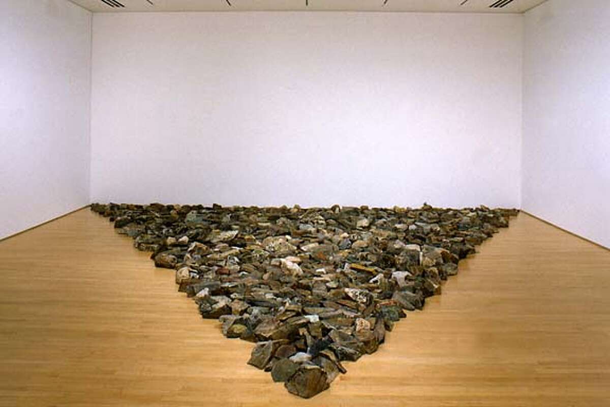 Richard Long's art can be viewed by all who take a hike -- or go to SFMOMA
