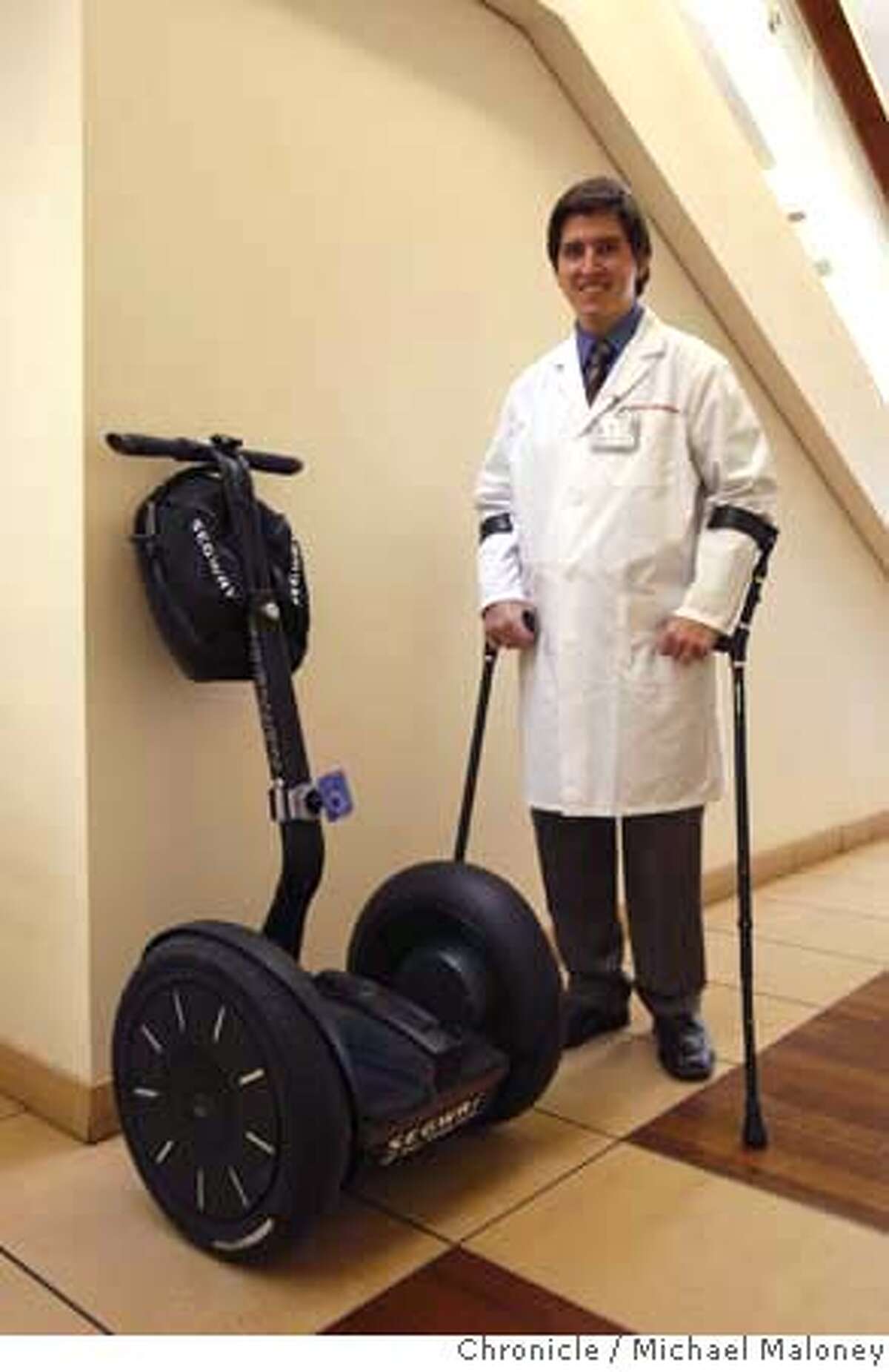 Segway helps disabled man more than wheelchair
