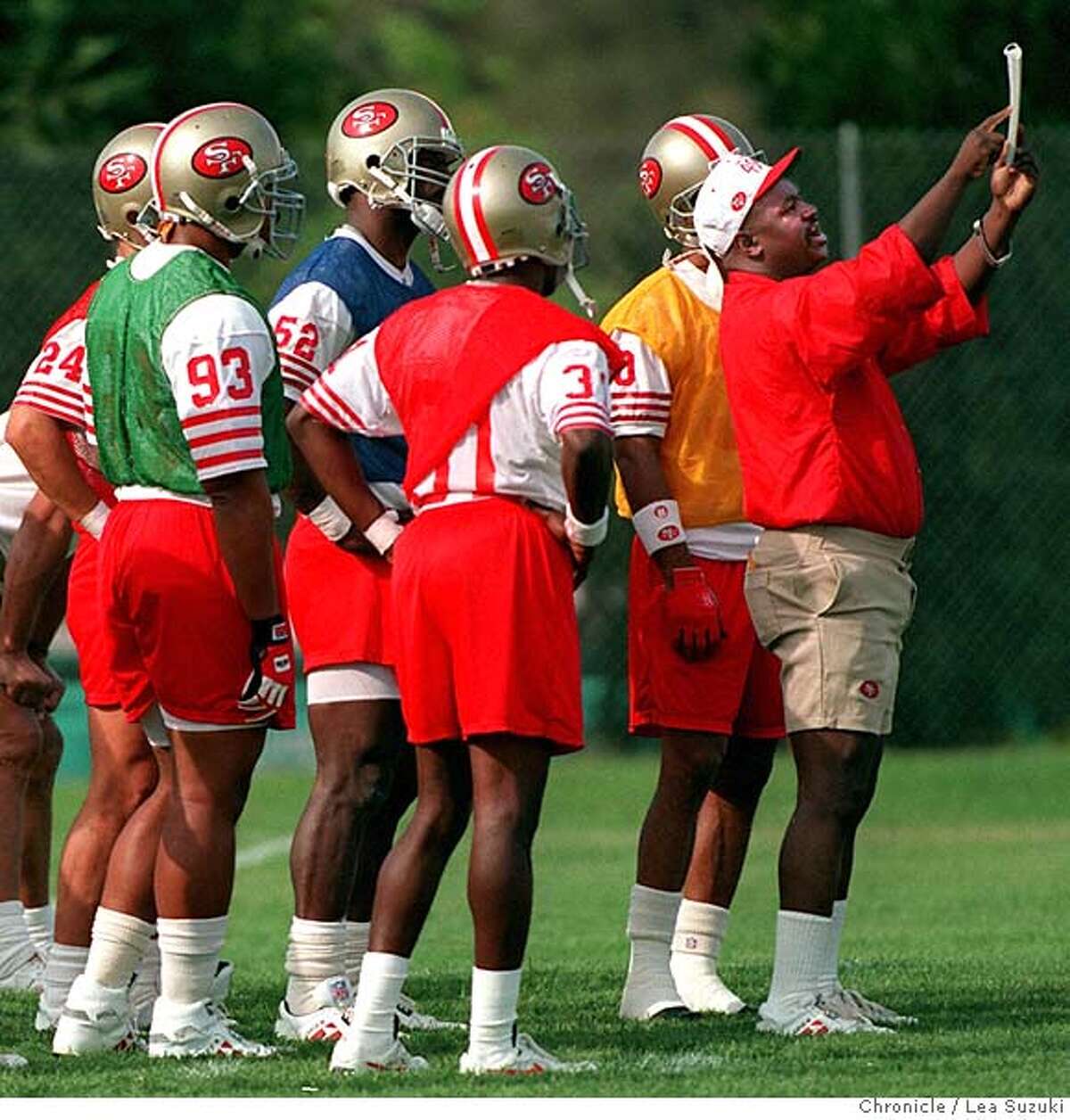 Coping with change / Seahawks coordinator Ray Rhodes can barely stay ...