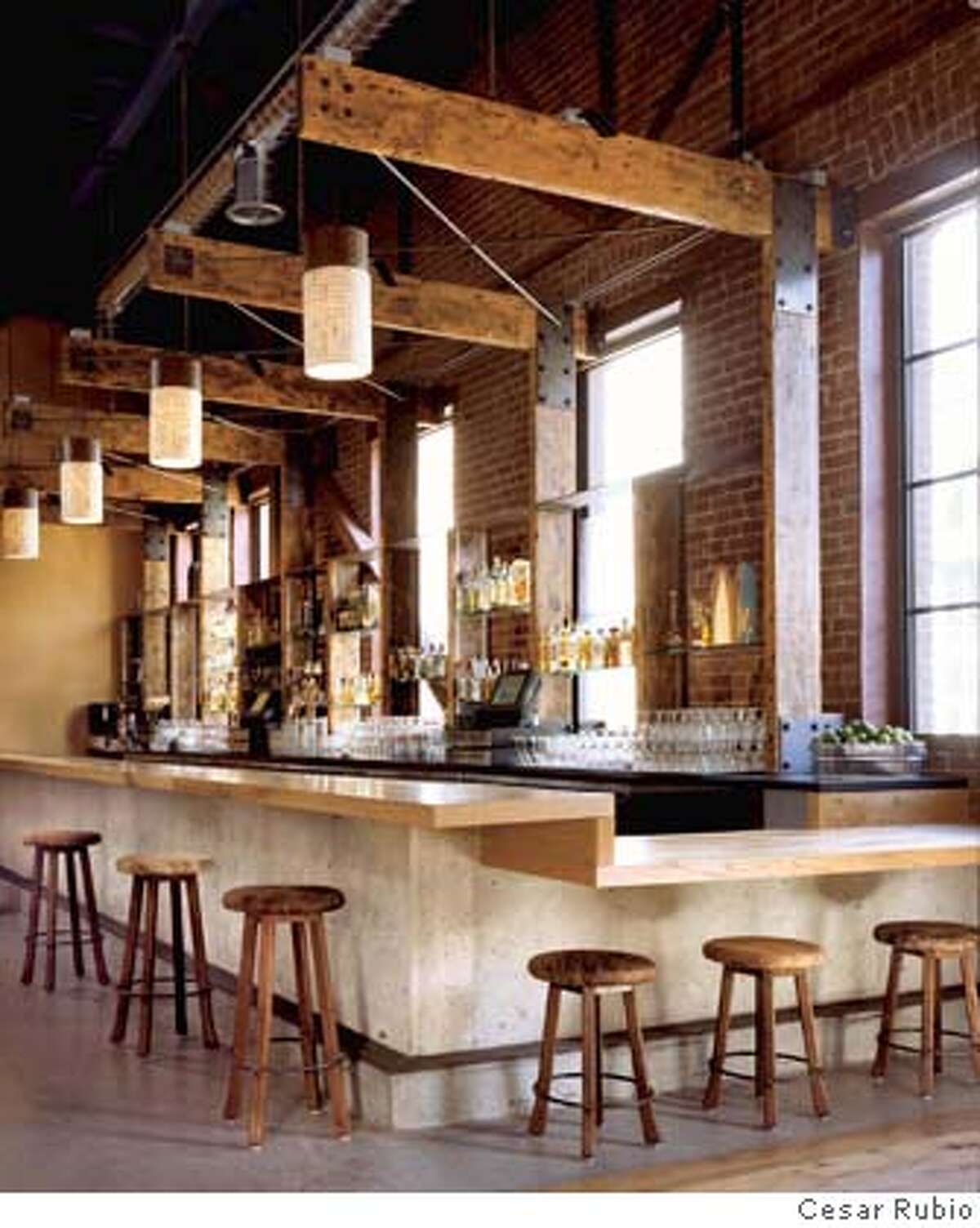 Raising the Bar With Tequila / A Mexican plaza takes shape inside a ...