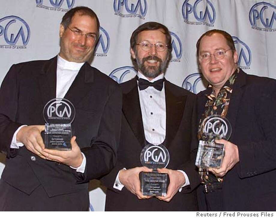 The dynamic duo behind Pixar's big success / Lasseter and Catmull ...