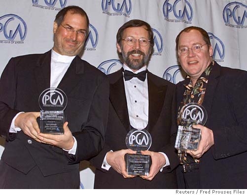 The dynamic duo behind Pixar's big success / Lasseter and Catmull ...