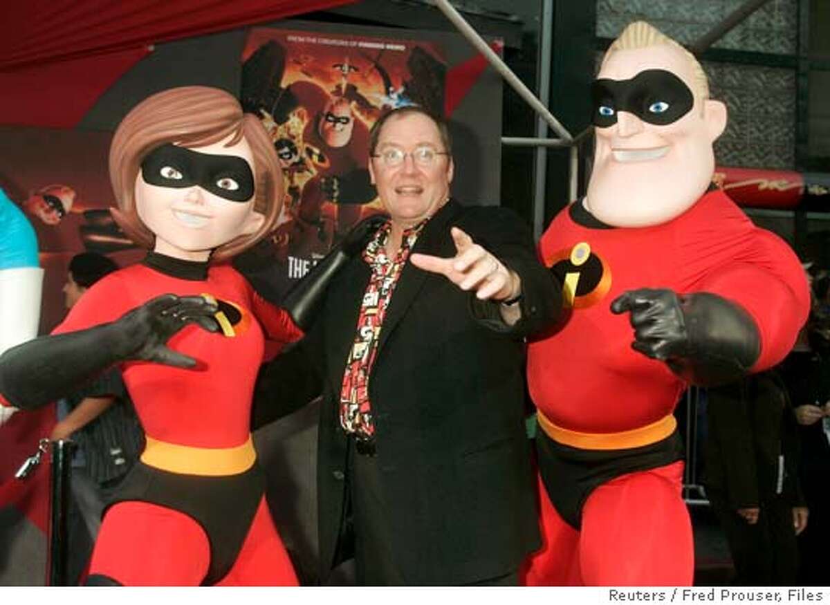 The dynamic duo behind Pixar's big success / Lasseter and Catmull ...