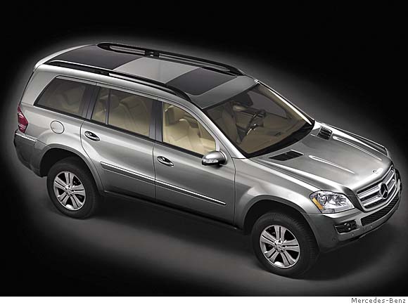 Mercedes ups SUV ante with its new GL450 / GL will be positioned ...