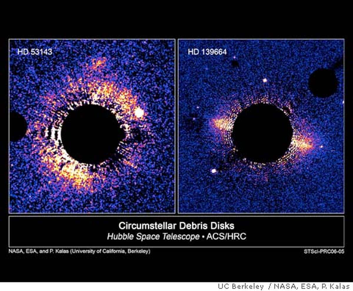 Cal in search for new solar systems / Rings around stars resemble the sun's