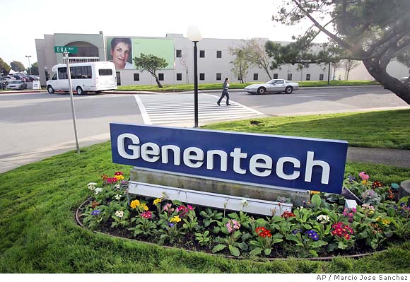 Genentech shares tumble / Earnings meet expectations but don't exceed them