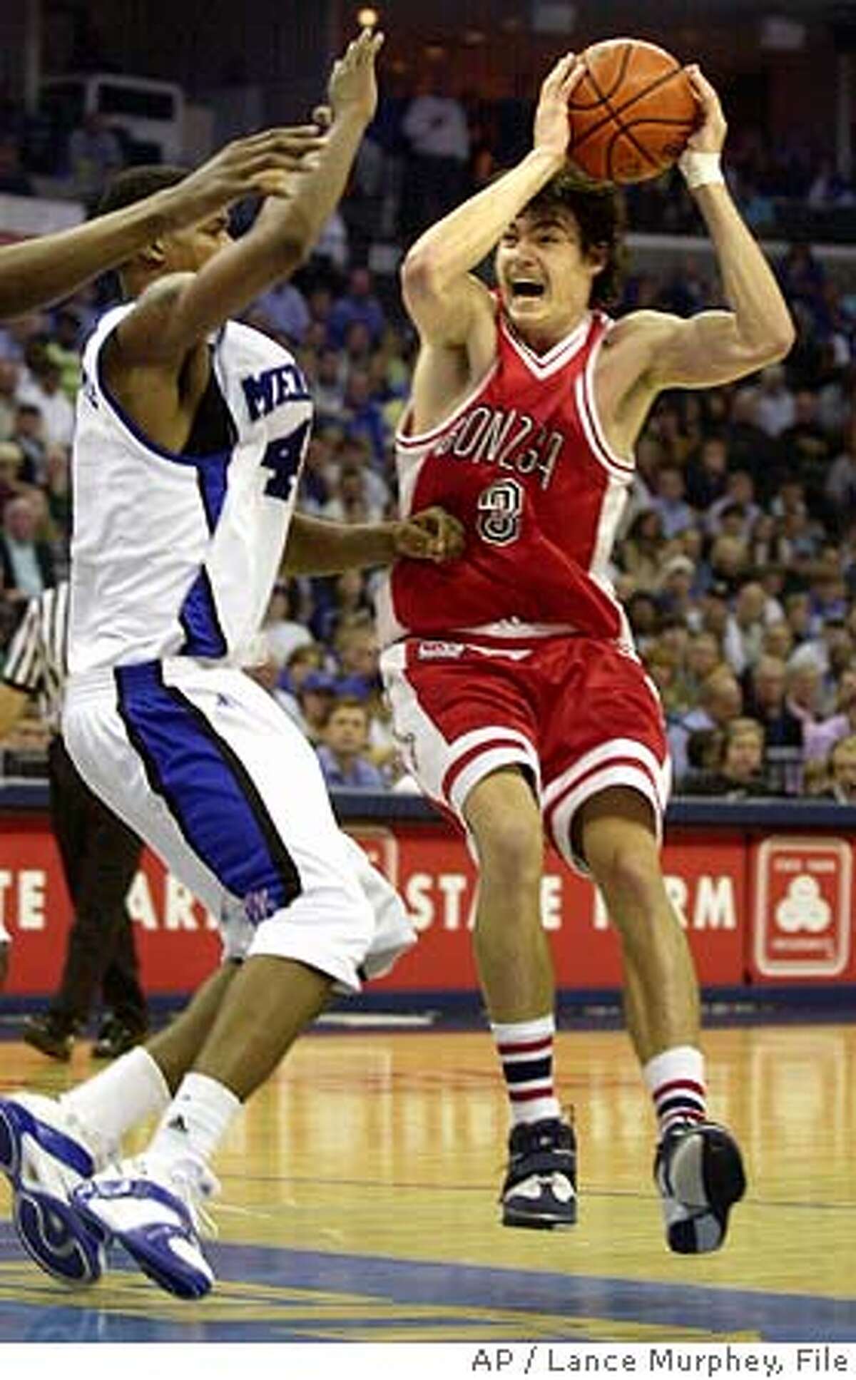 The hair apparent / Gonzaga's Morrison is a cut above