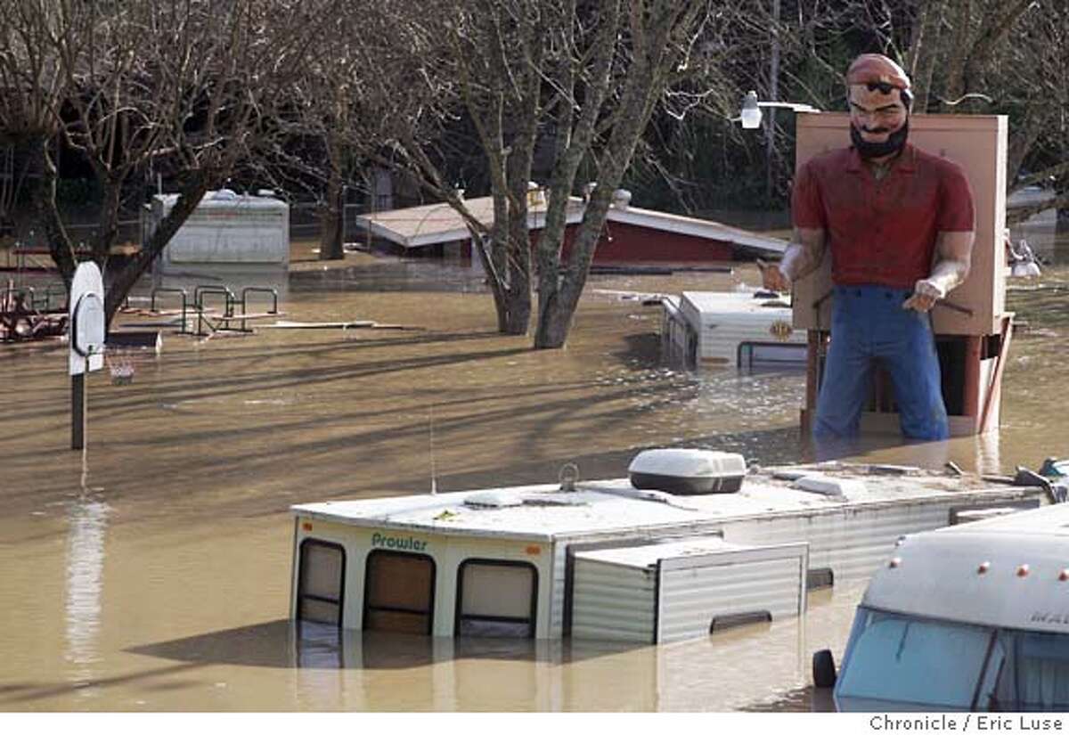 STORMS AND FLOODS USHER IN THE NEW YEAR / NAPA AT GROUND ZERO