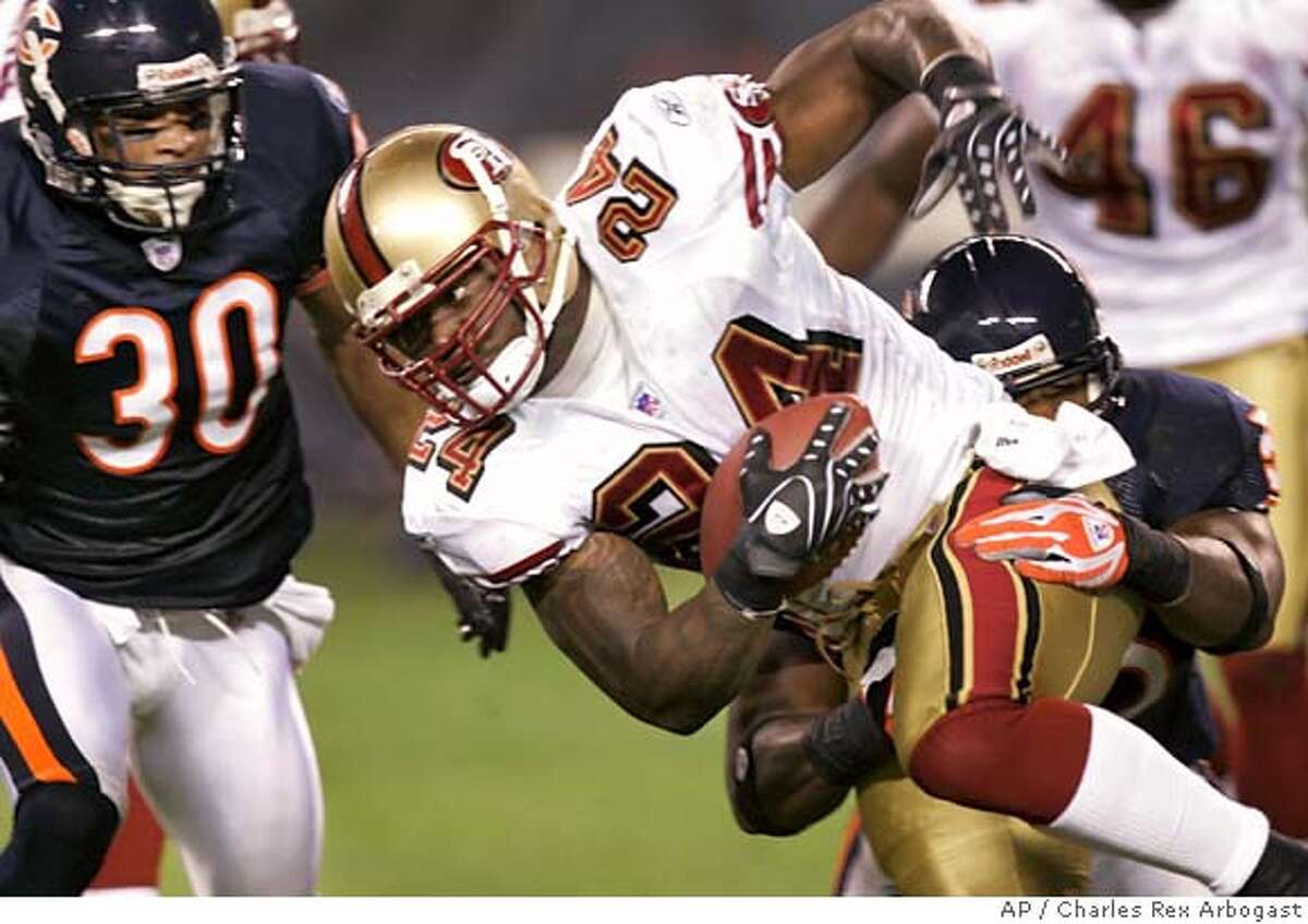 49ers not quite up to the Bears' standards