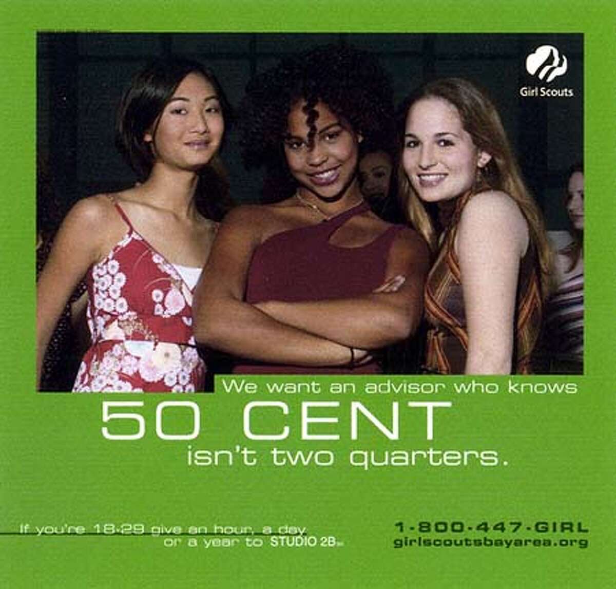 S.F. Girl Scouts going hip / New ad campaign seeks to attract 'cool ...