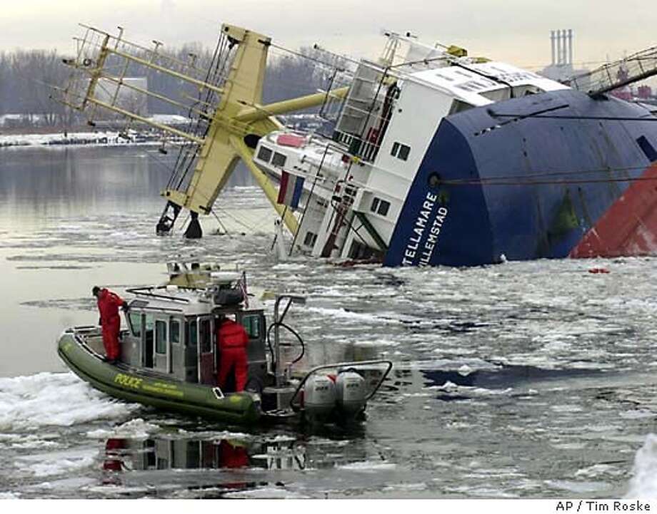 Capsizing ship a lesson in terror and physics - SFGate