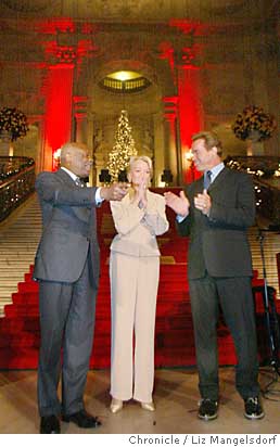 Surprise fete for protocol chief / San Francisco's high society honors ...