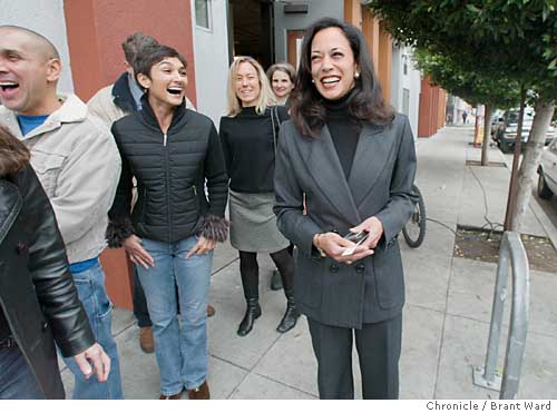 HARRIS: She was confident, energized