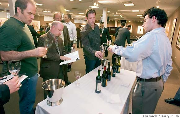 Understanding the inner workings of a wine auction