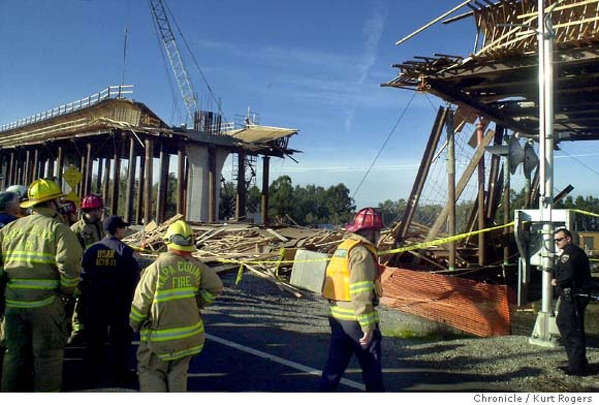 Napa bridge falls / Worker killed, 7 hurt in sudden collapse at ...