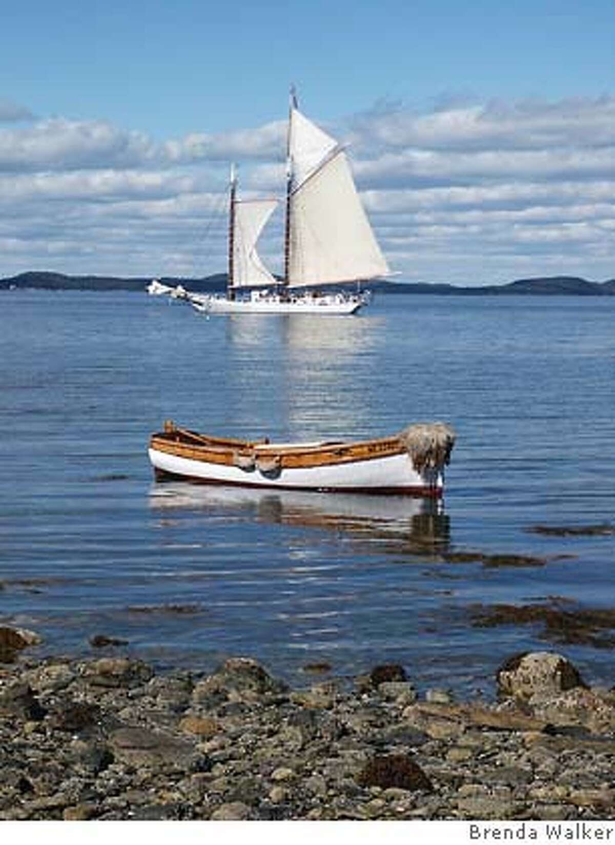 Penobscot Bay schooner cruise bounds o'er Maine