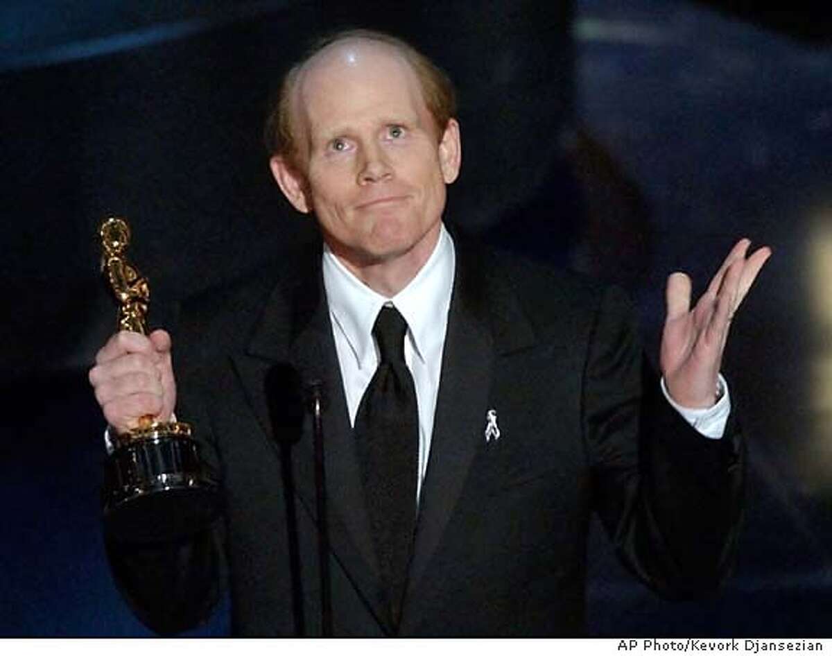 RON HOWARD / After Oscar success with 'A Beautiful Mind,' director ...