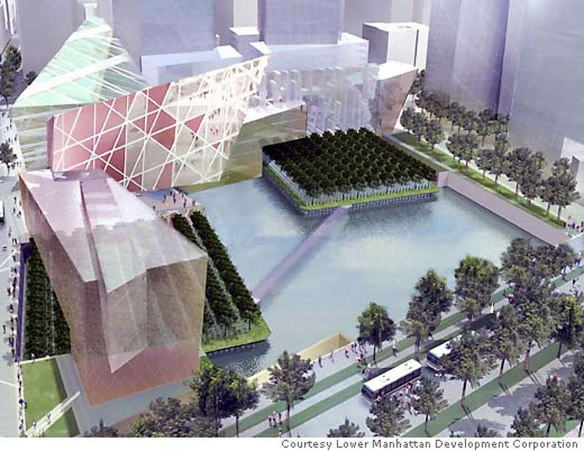 Finalists for WTC memorial / Designs range from sunken gardens to ...