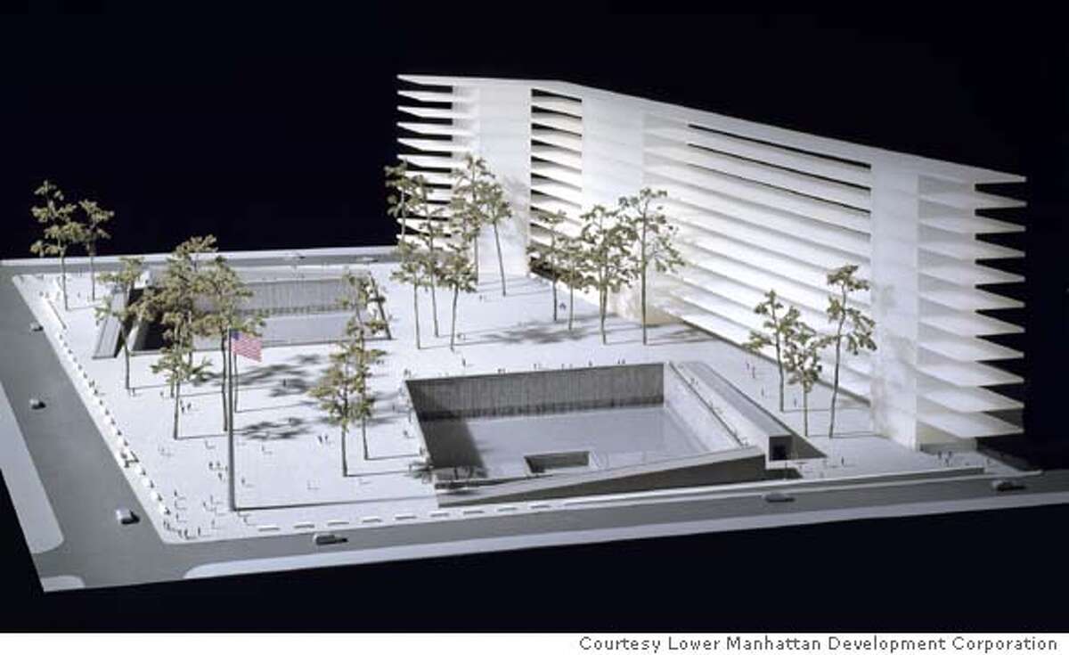 Finalists for WTC memorial / Designs range from sunken gardens to ...