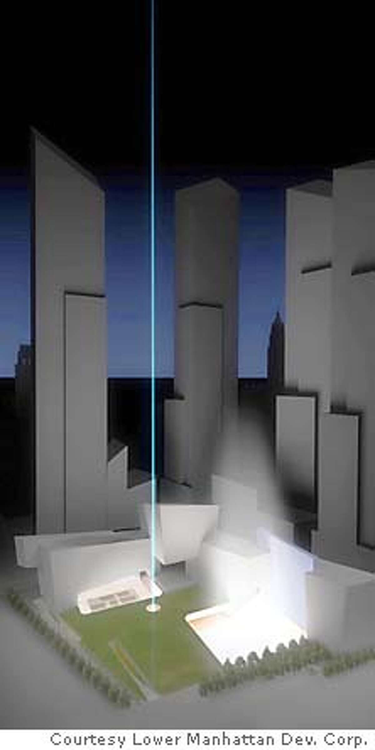 Finalists for WTC memorial / Designs range from sunken gardens to ...