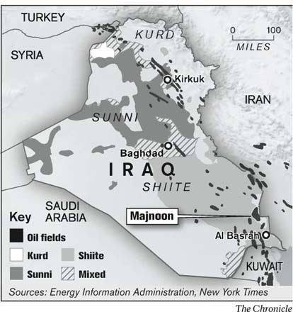 Chevron joins French firm to pursue oil field in Iraq
