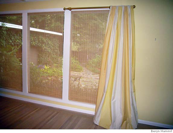 Mix window treatments to stay warm