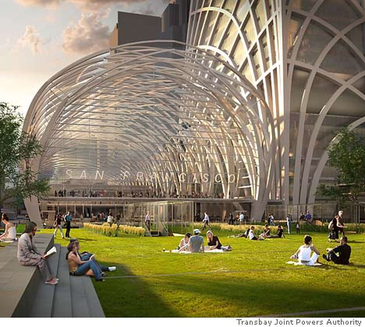 SOARING PLANS FOR TRANSBAY TERMINAL / The West Coast's tallest building ...