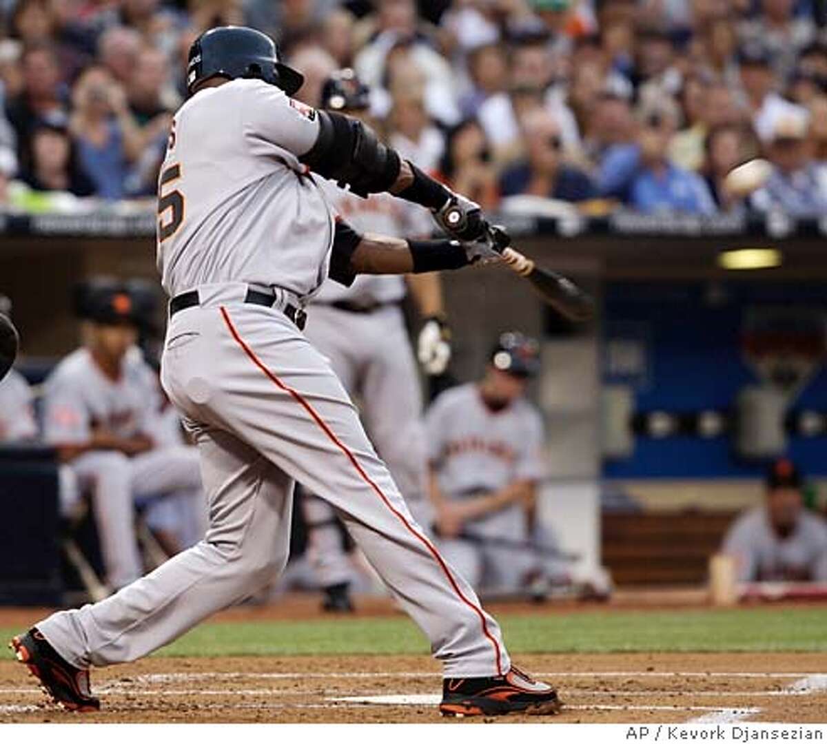Side by side with Aaron / Bonds' historic home run, dogged by ...