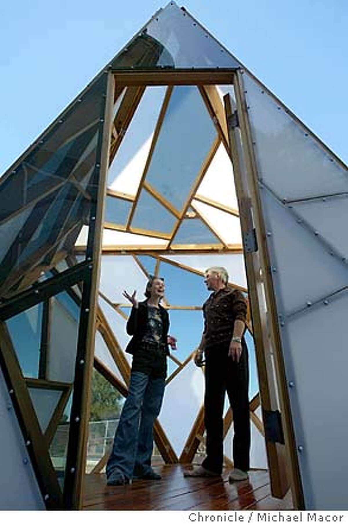 Simple geometry / Clutching at straws and thin budgets, artist Michael ...