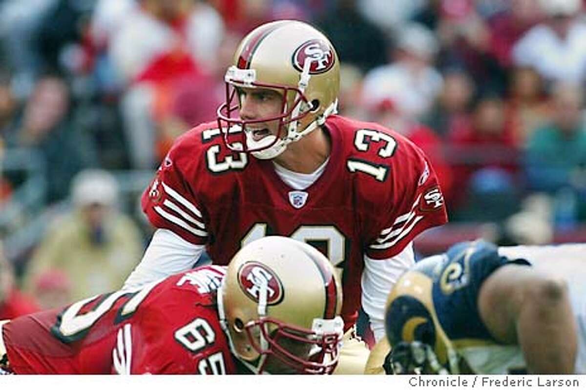 Rattay shows 49ers the way / Garcia's backup shreds Rams' defense in ...