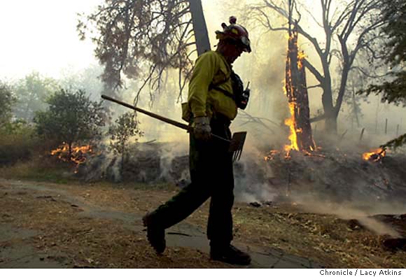 Fighting for Julian / Small wins: A battle to hold firebreaks